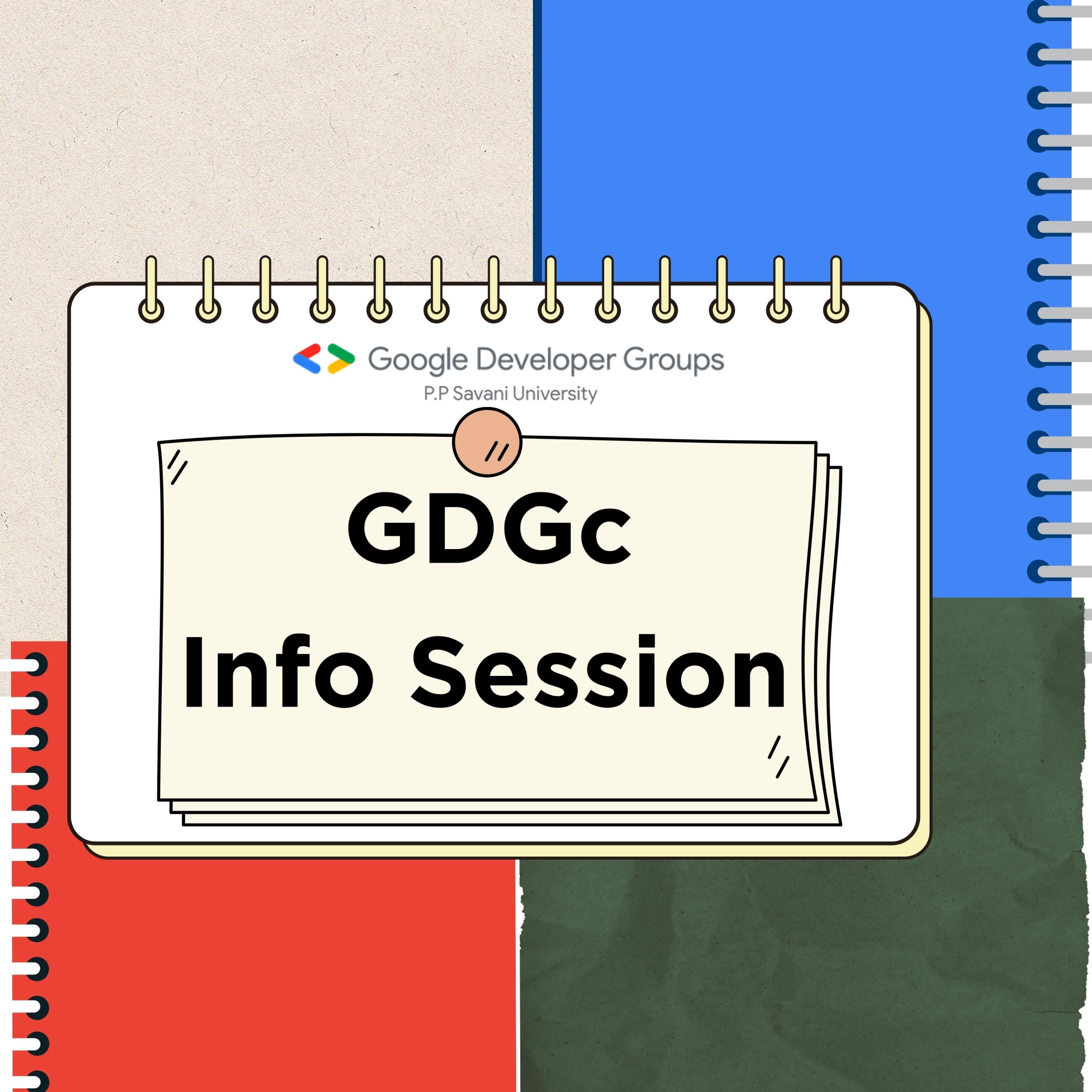 See GDGc PPSU Info Session at Google Developer Groups GDG on Campus P P Savani University ...
